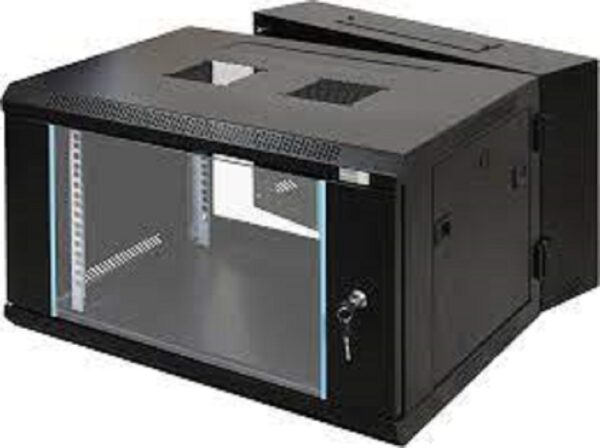 6U Data Cabinet 600 by 450 Wall Mount - supremenetworks