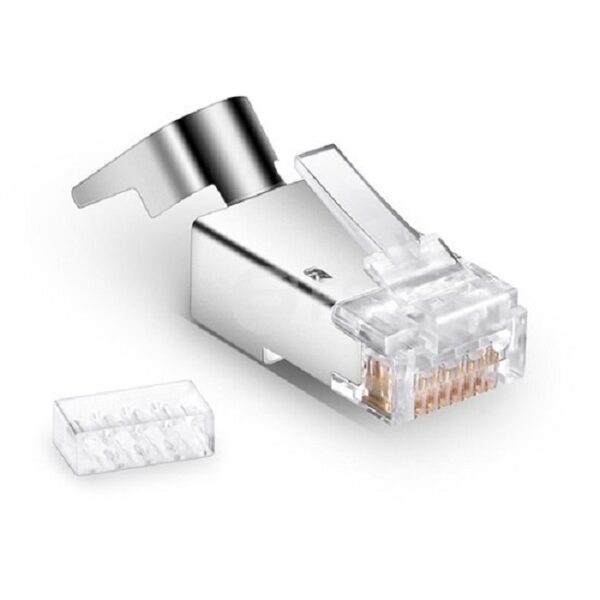 Cat6A Shielded RJ45 Connector Metallic - Supreme Networks