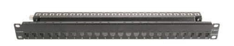 Siemon ZMAX 24 Port Cat 6A Shielded Patch Panel