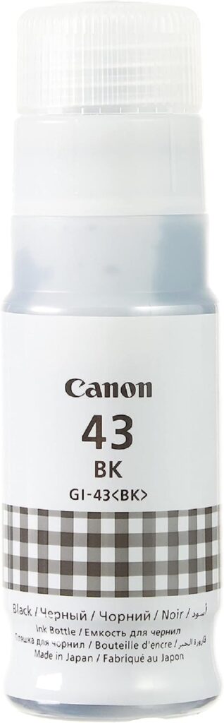 Canon GI-43BK Black Ink Bottle - Supreme Networks