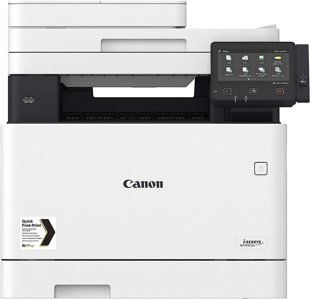 Canon i-SENSYS MF744cdw Color laser Printer 3-in-1 - Supreme Networks