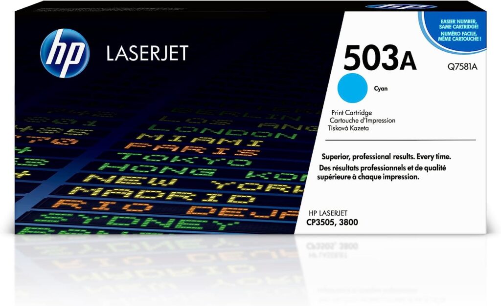HP 503A cyan Laser Jet Toner Cartridge - Supreme Networks