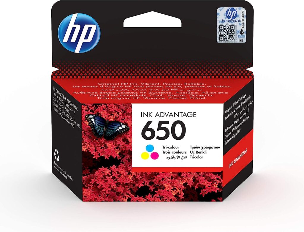 HP 650 Tri-color Original Ink Cartridge - Supreme Networks