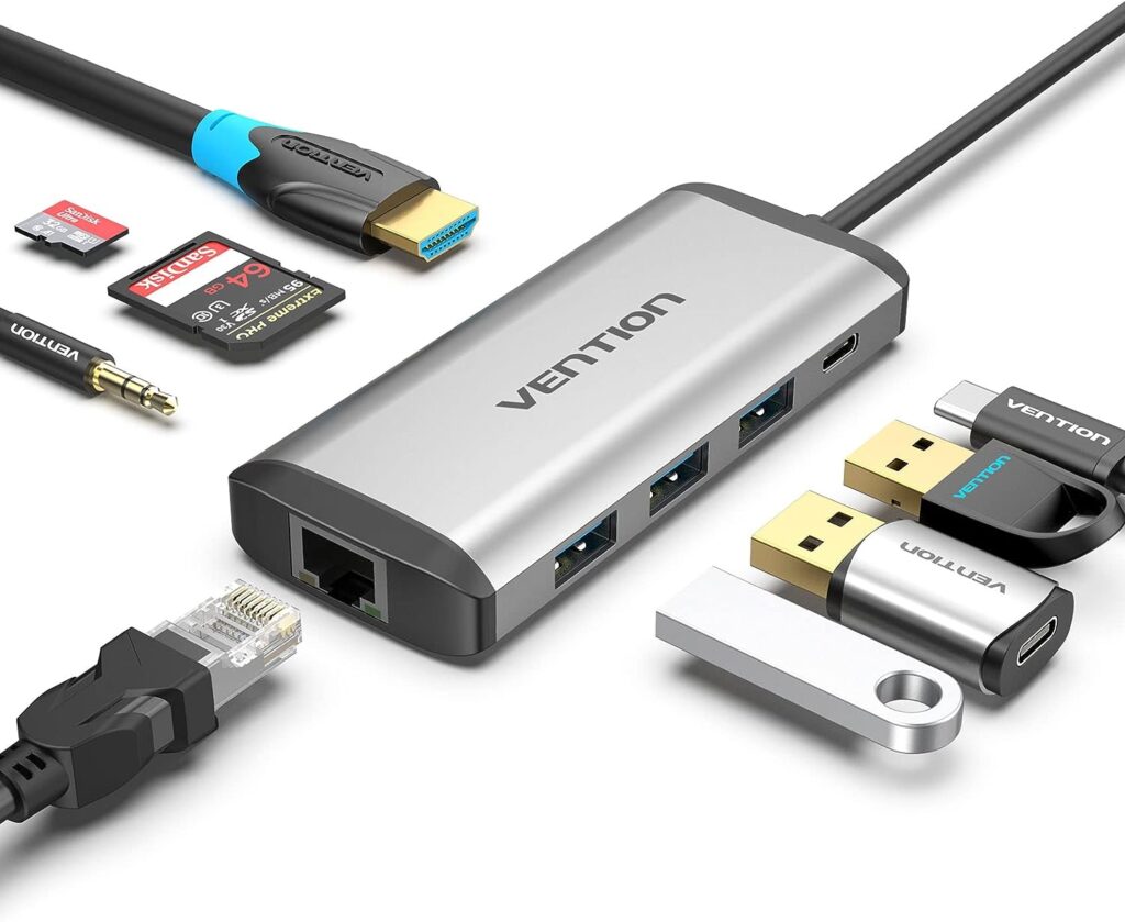 Vention USB-C 9 in 1 DOCKING STATION-VEN-THAHB - Supreme Networks