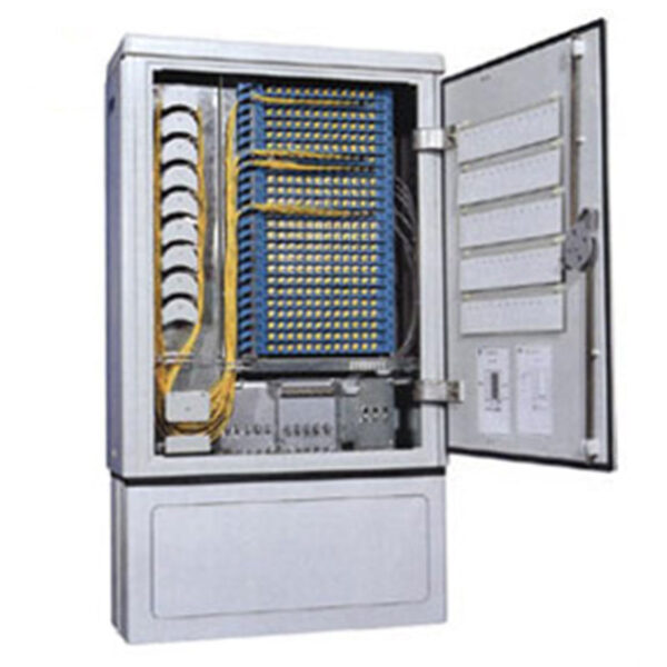 576 cores Pedestal mounted fiber distribution cabinet - supremenetworks