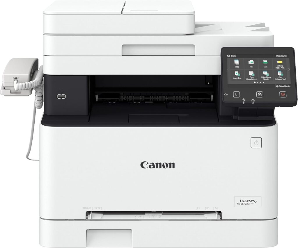 Canon i-SENSYS MF657Cdw Laser Multifunction Printer - Supreme Networks