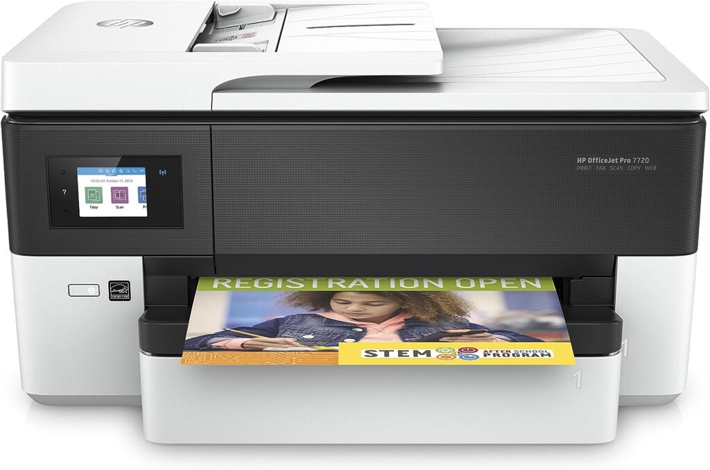HP OfficeJet Pro 7720 All in One Wide Format Printer - Supreme Networks