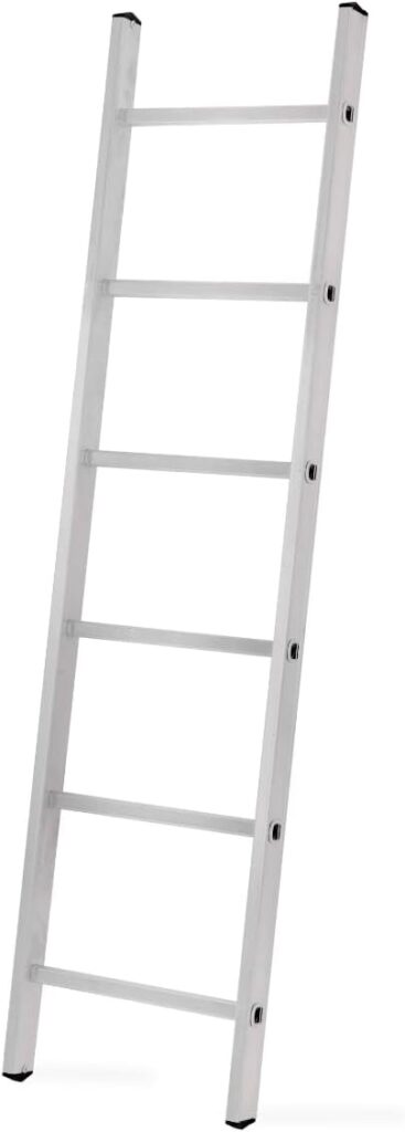 Aluminium Single Section Leaning Ladder 6 steps - Supreme Networks