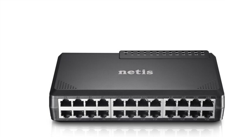 Netis 24 Port Fast Ethernet Switch ST3124P - Supreme Networks