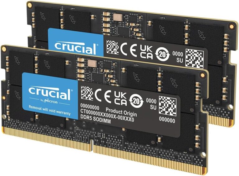 Crucial Laptop RAM DDR5 32GB 5600 - Supreme Networks
